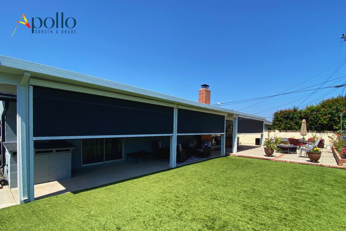 Case Study: Enhancing Outdoor Living with 95 Double Motorized Screens ...