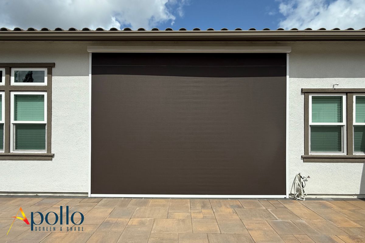 Case Study: Motorized Back Privacy Shades Create a Private Backyard ...