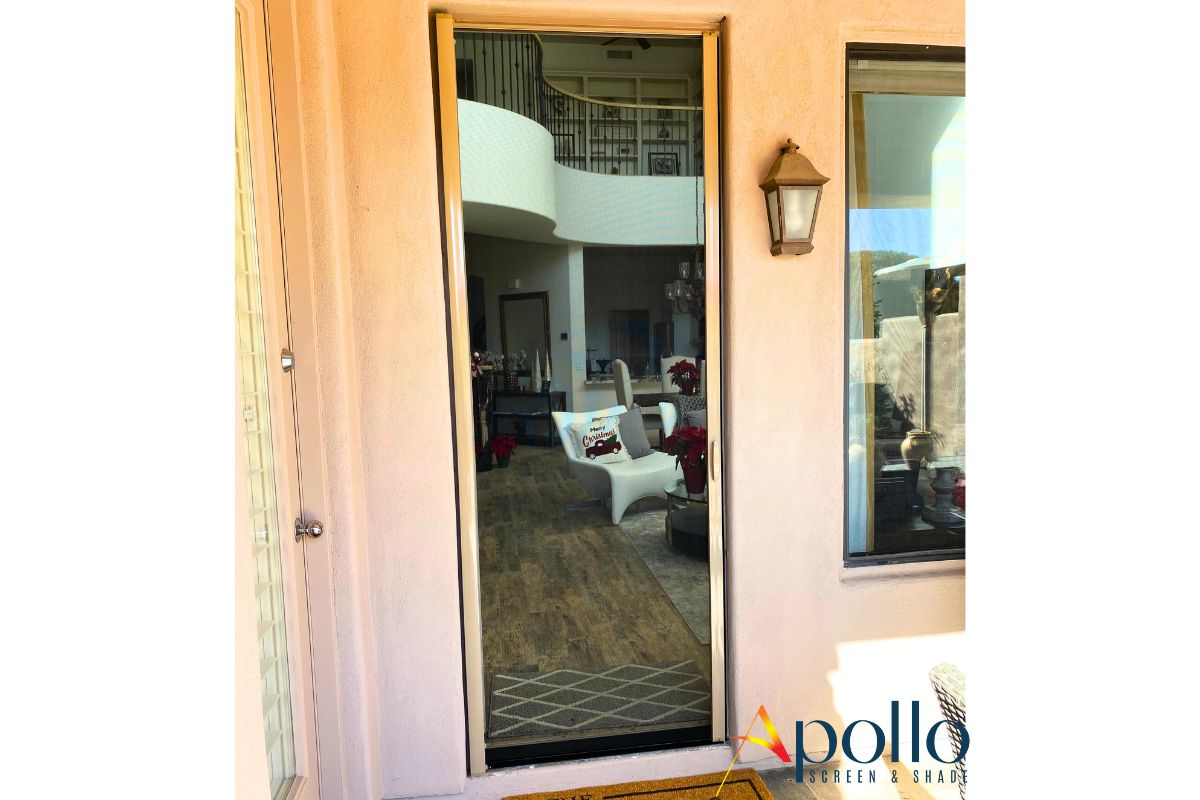 Case Study: The Charm of Courtyard Retractable Screen Doors in Mesa, AZ