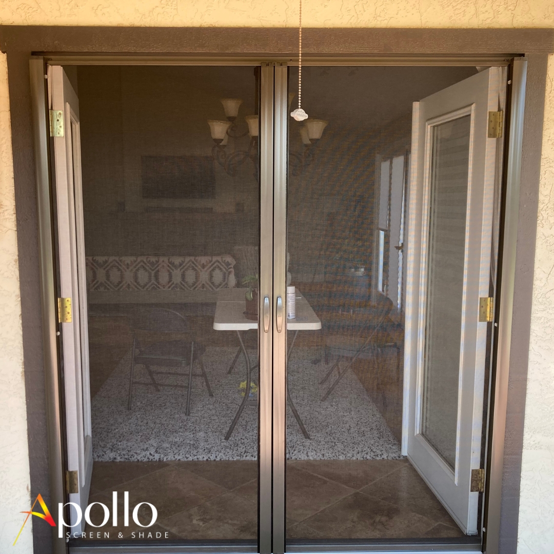 Case Study: Double Retractable Screen Doors for a Dining Room in ...