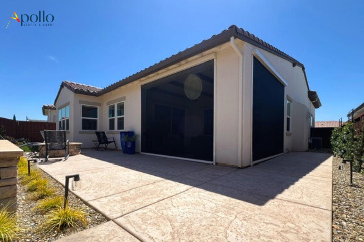 Case Study: Stunning Motorized Patio Shade Installation in Folsom, CA