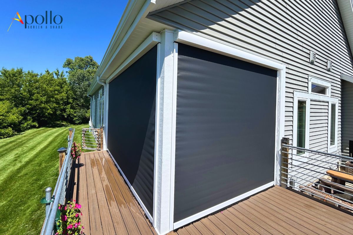Case Study: Transforming a Screened-In Back Porch with Motorized Patio ...