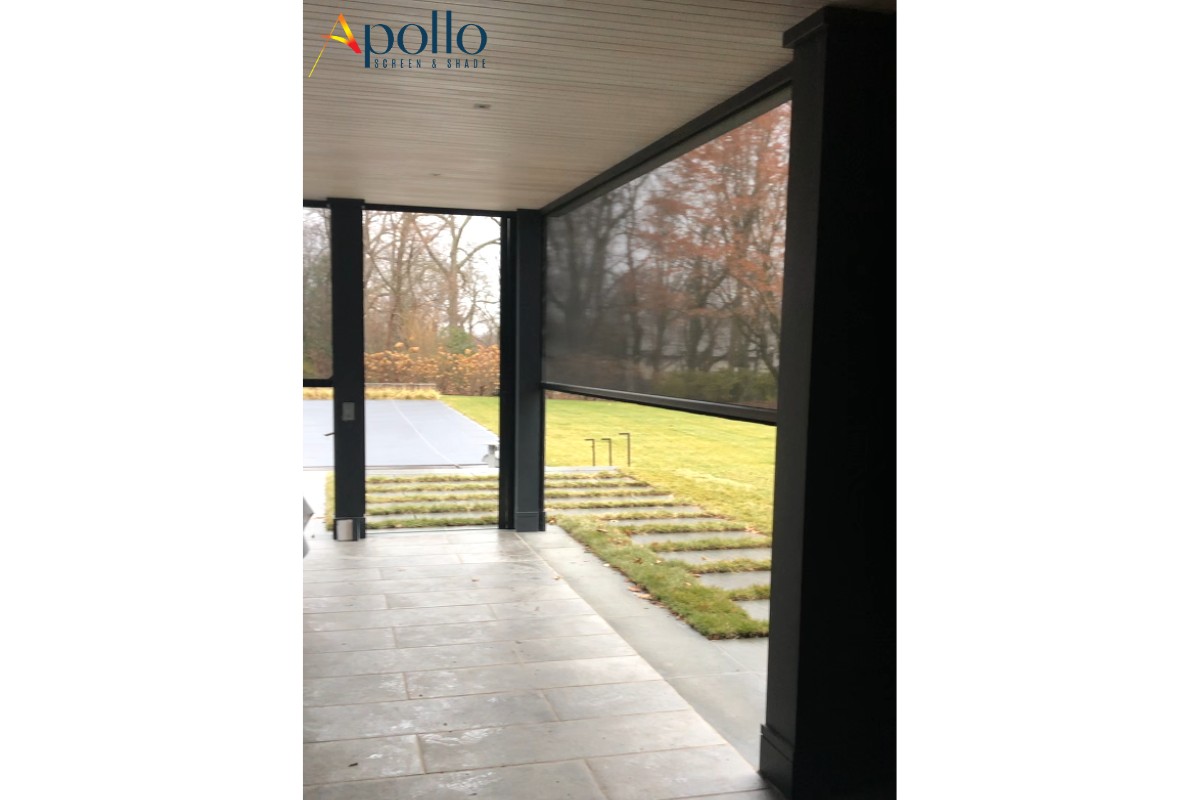 Case Study: Transforming a New York Patio with Motorized Patio Screens