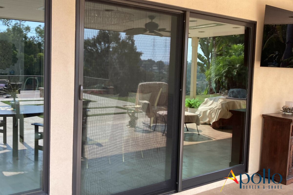 Case Study: Retractable Screen Door on a Sliding Glass Door – Oceanside, CA