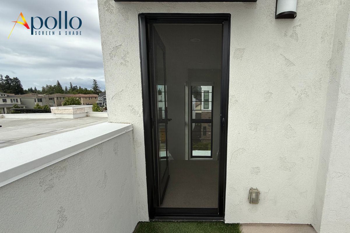 Case Study: Seamless Single Retractable Screen Door Installation in ...